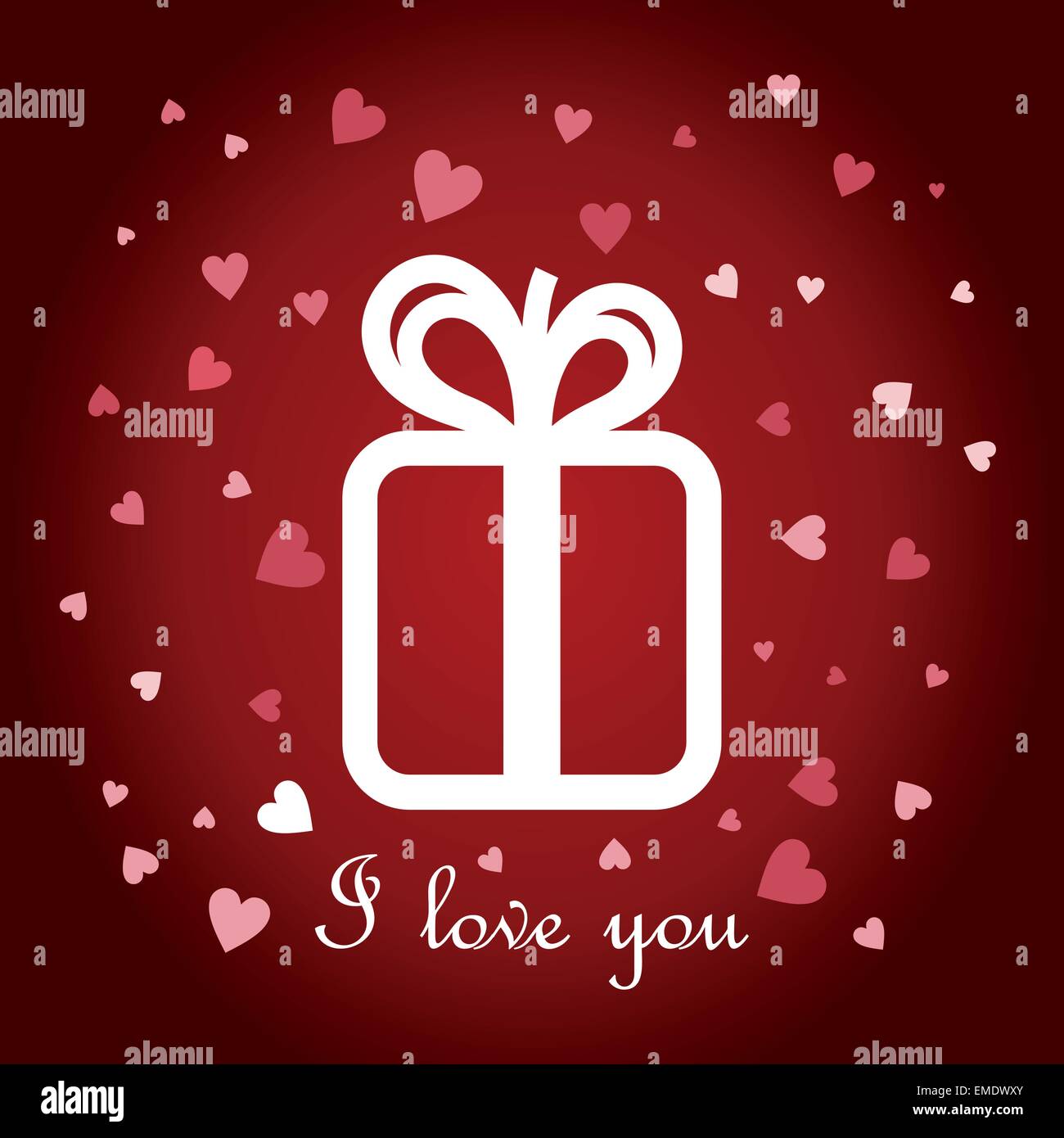 Horizontal gift Stock Vector Images - Alamy