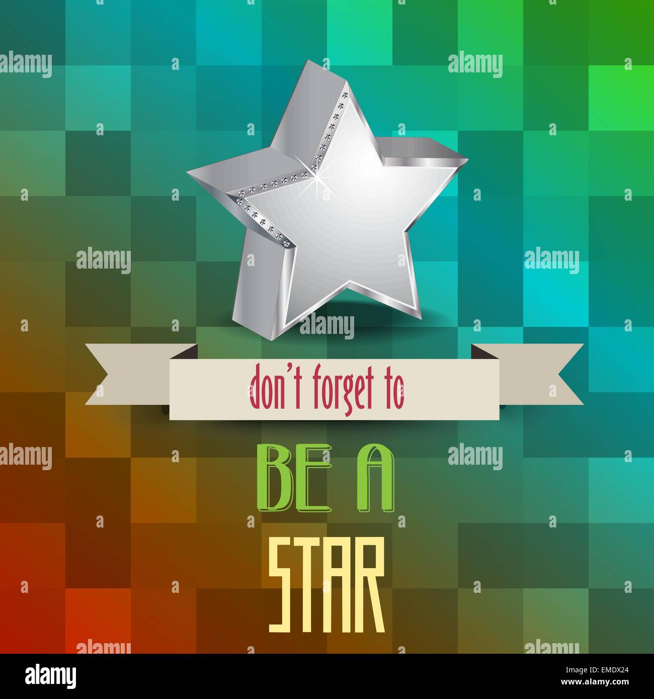 Poster with message hi-res stock photography and images - Alamy