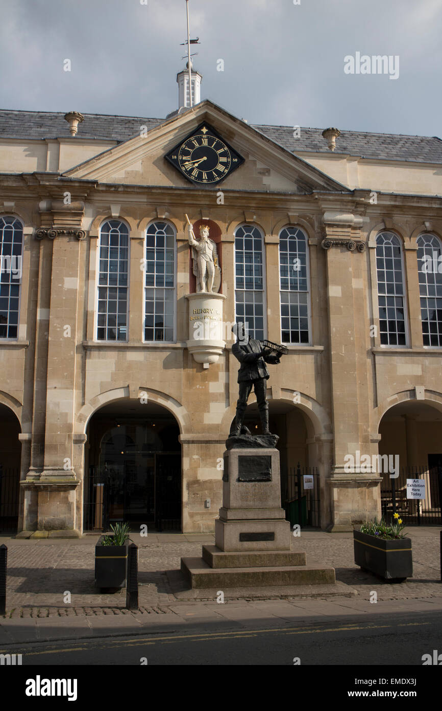 The Shire Hall, Monmouth, Monmouthshire, Wales, UK Stock Photo - Alamy