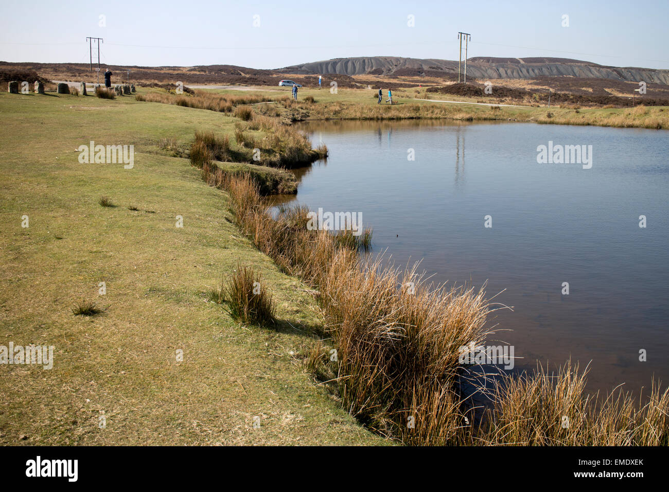 Keeper`s Pond, the Blorenge, Monmouthshire, Wales, UK Stock Photo - Alamy