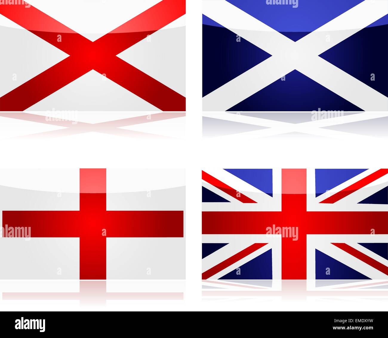 Creating the Union Jack Stock Vector Image & Art - Alamy