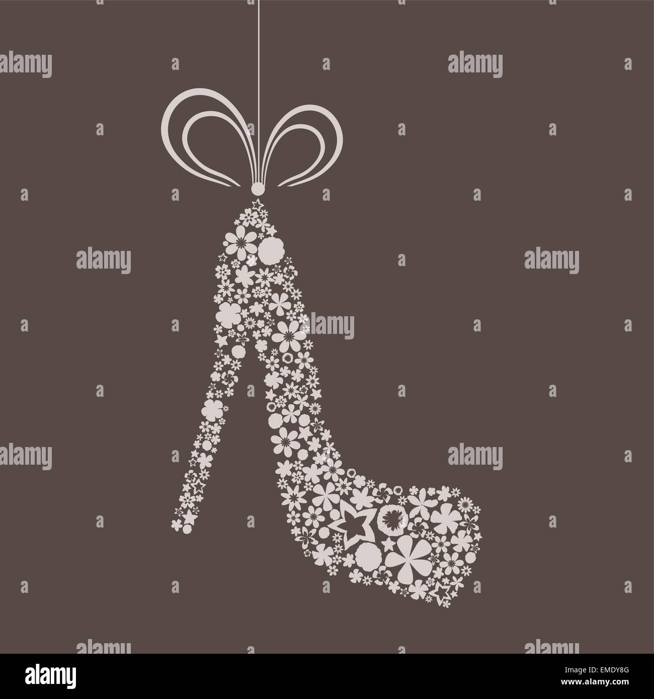 Cut flower flower design Stock Vector Images - Alamy