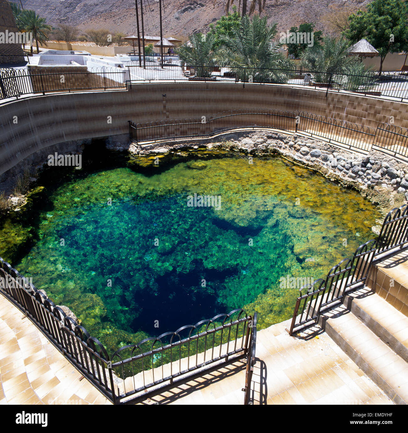 Rustaq Oman Hot Springs Stock Photo - Alamy