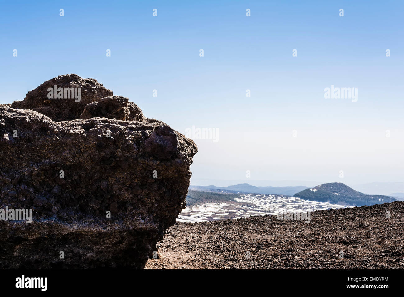 Volcanic rock closeup on mount Etna, Sicily, Italy Stock Photo - Alamy