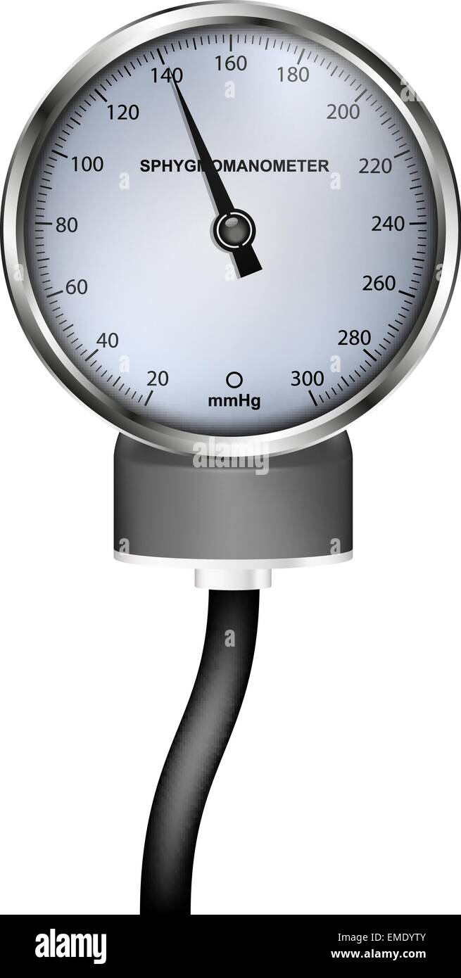 Medical realistic sphygmomanometer Stock Vector Image & Art - Alamy