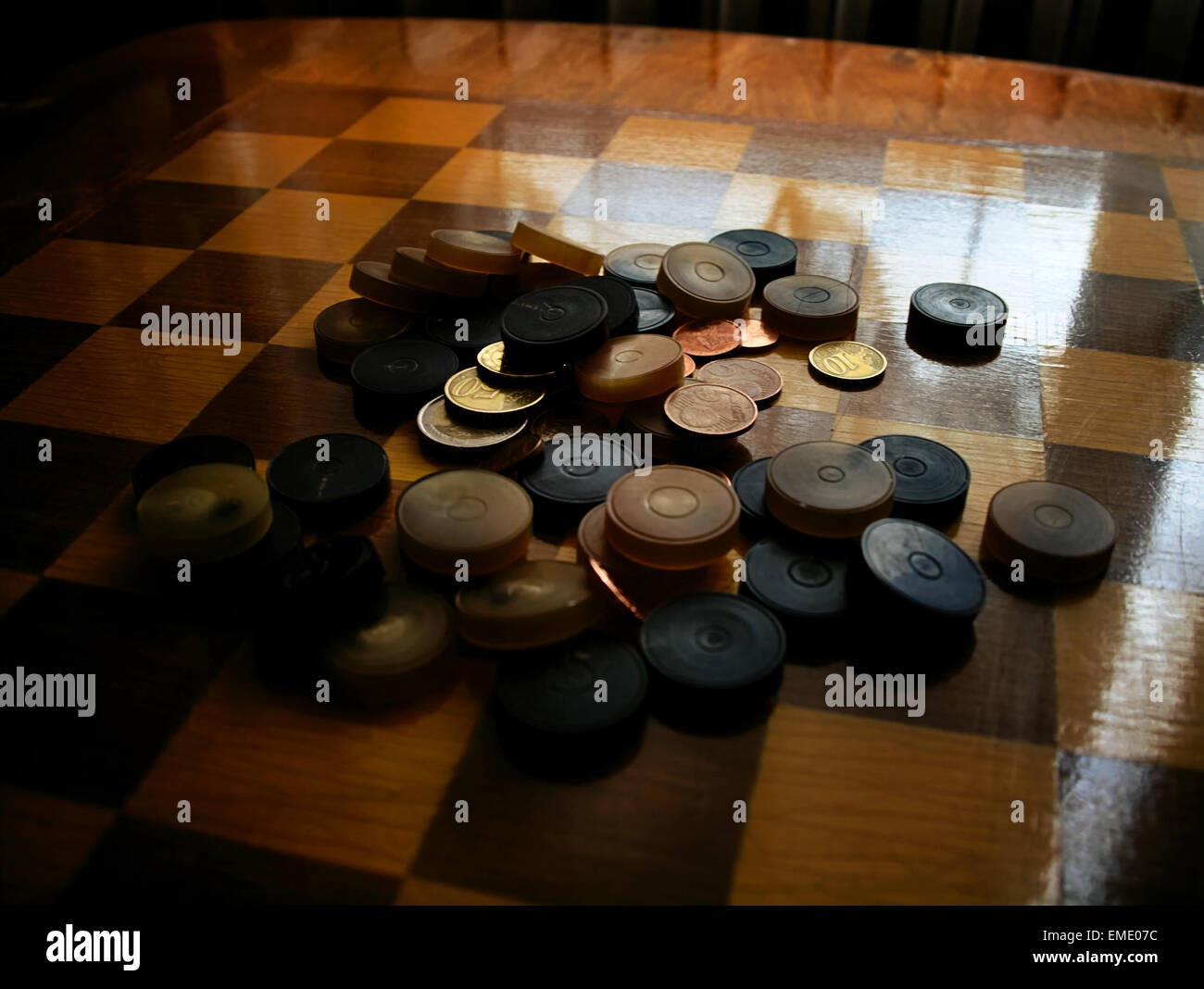 The game even missed finish Stock Photo - Alamy