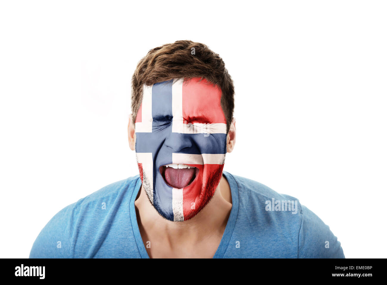 Football norway flag hi-res stock photography and images - Alamy