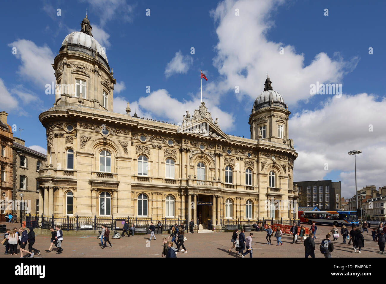 The Maritime Museum in Hull city centre UK Stock Photo - Alamy