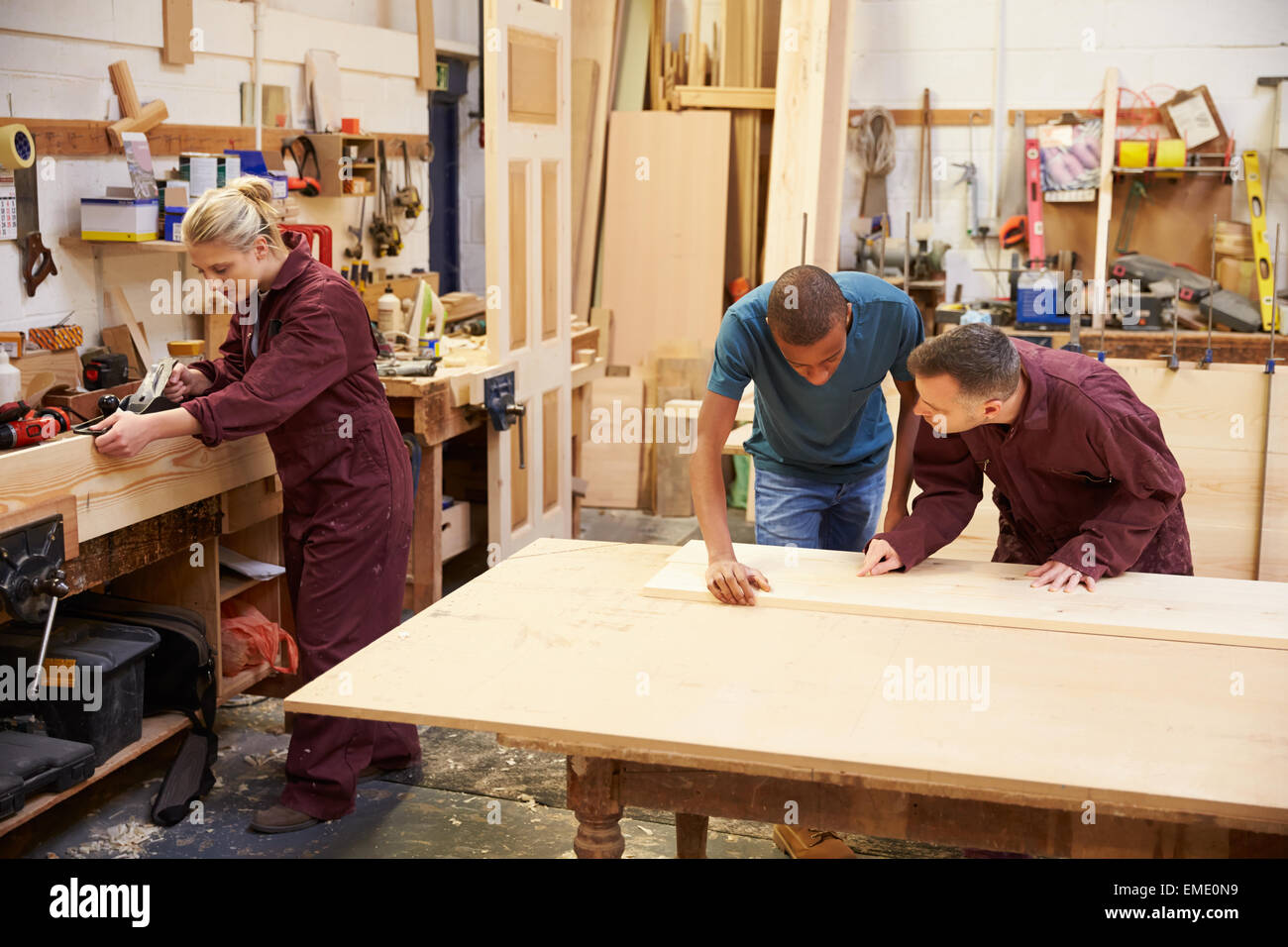 Carpentry Apprenticeship High Resolution Stock Photography and Images ...