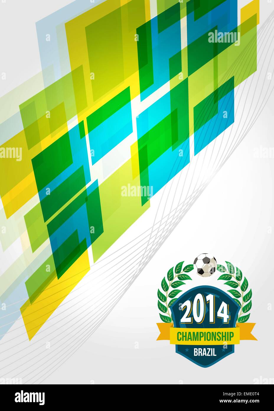 Abstract polygon background brazil flag hi-res stock photography and ...