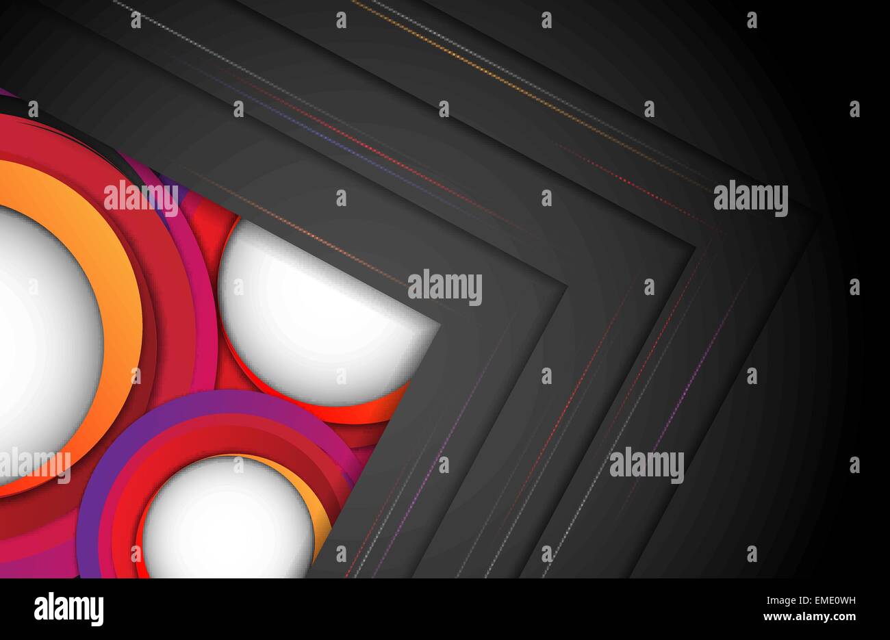 Vector colorful template hi-res stock photography and images - Alamy