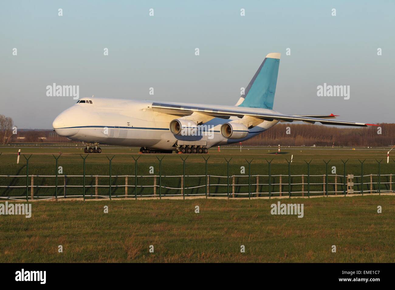 Cargo Airplane Heavy Transport Airport Stock Photos & Cargo Airplane ...