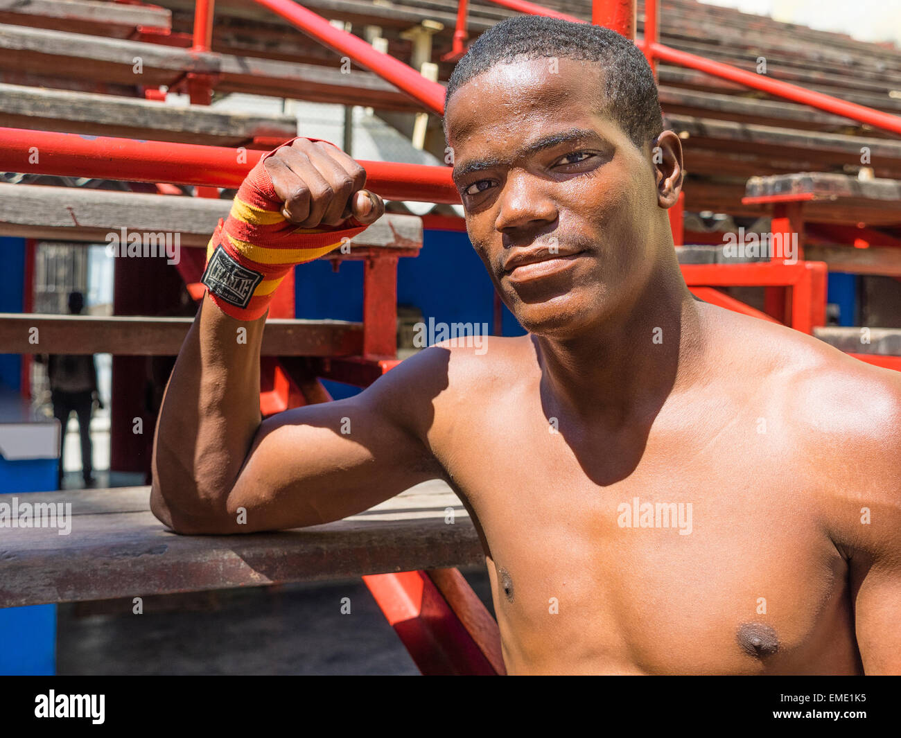 Cuban boxers in training hi-res stock photography and images - Alamy