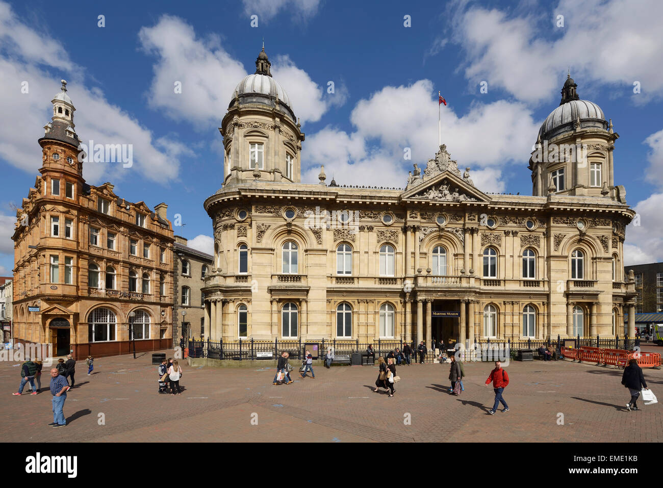 The Maritime Museum in Hull city centre UK Stock Photo - Alamy