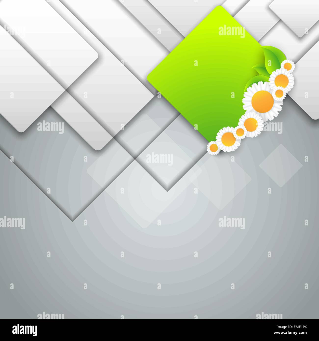 floral abstract vector frame Stock Vector Image & Art - Alamy