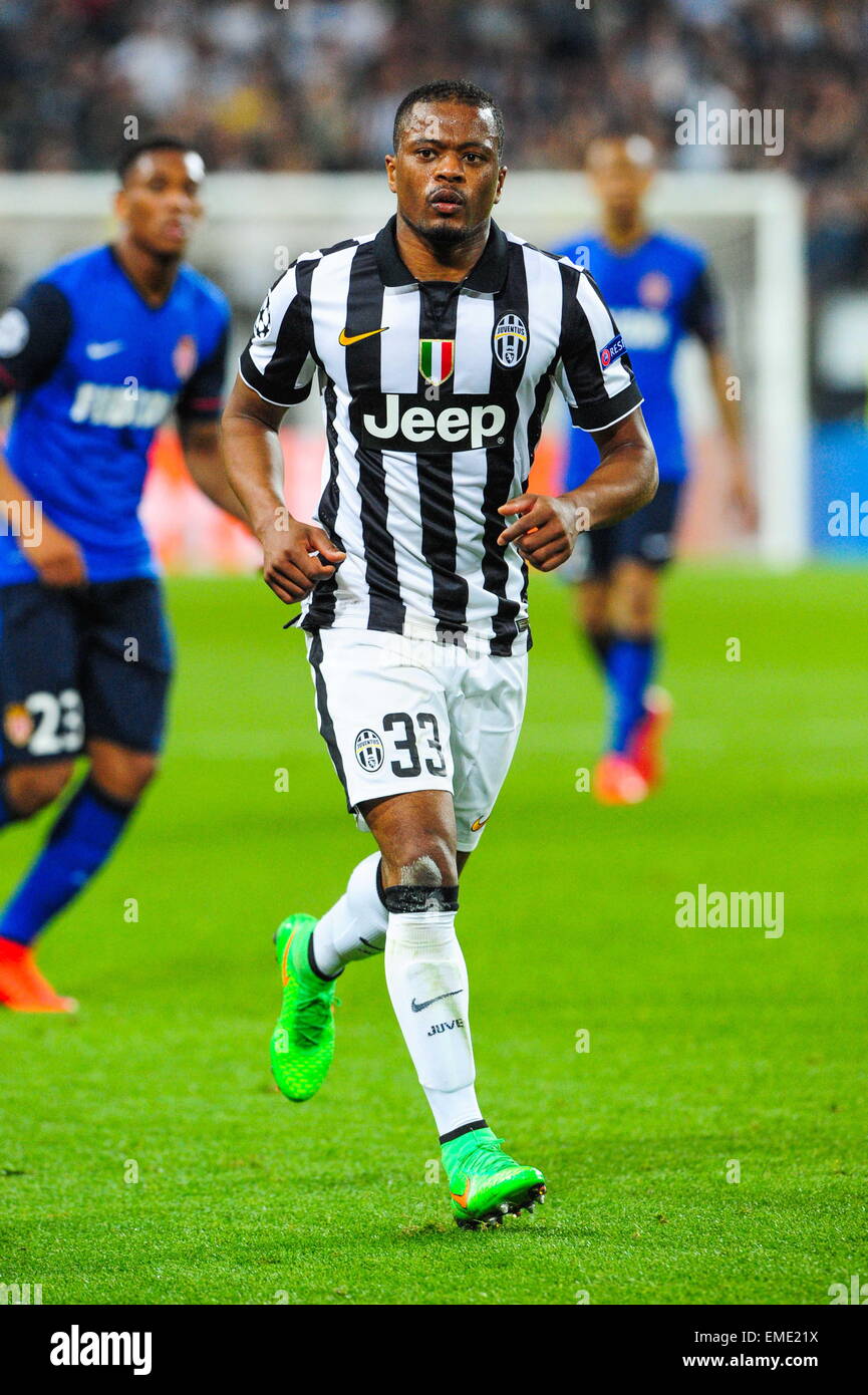 Patrice EVRA - 14.04.2015 - Juventus Turin/Monaco - 1/4Finale aller ...