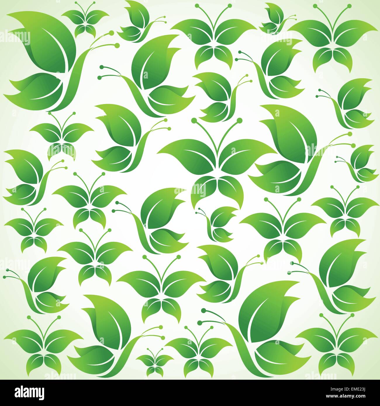 Green butterfly background stock vector Stock Vector Image & Art - Alamy