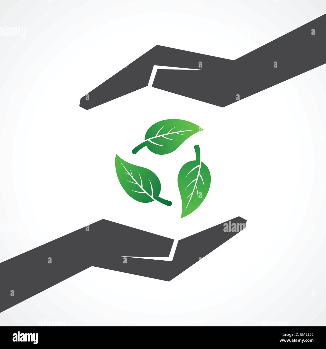 Illustration of save nature concept Stock Vector Image & Art - Alamy