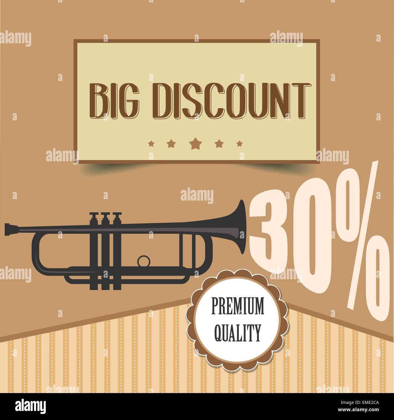 retro discount poster Stock Vector Image & Art - Alamy