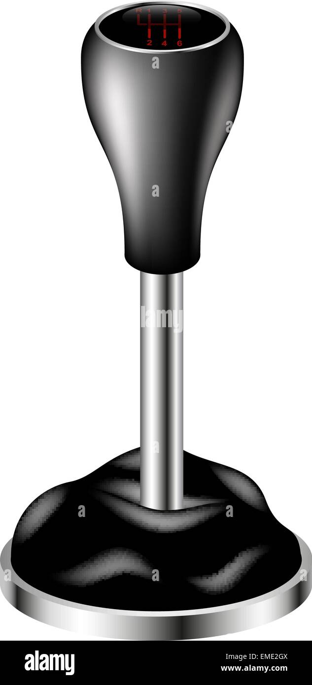 Realistic gear shifter Stock Vector Image & Art - Alamy