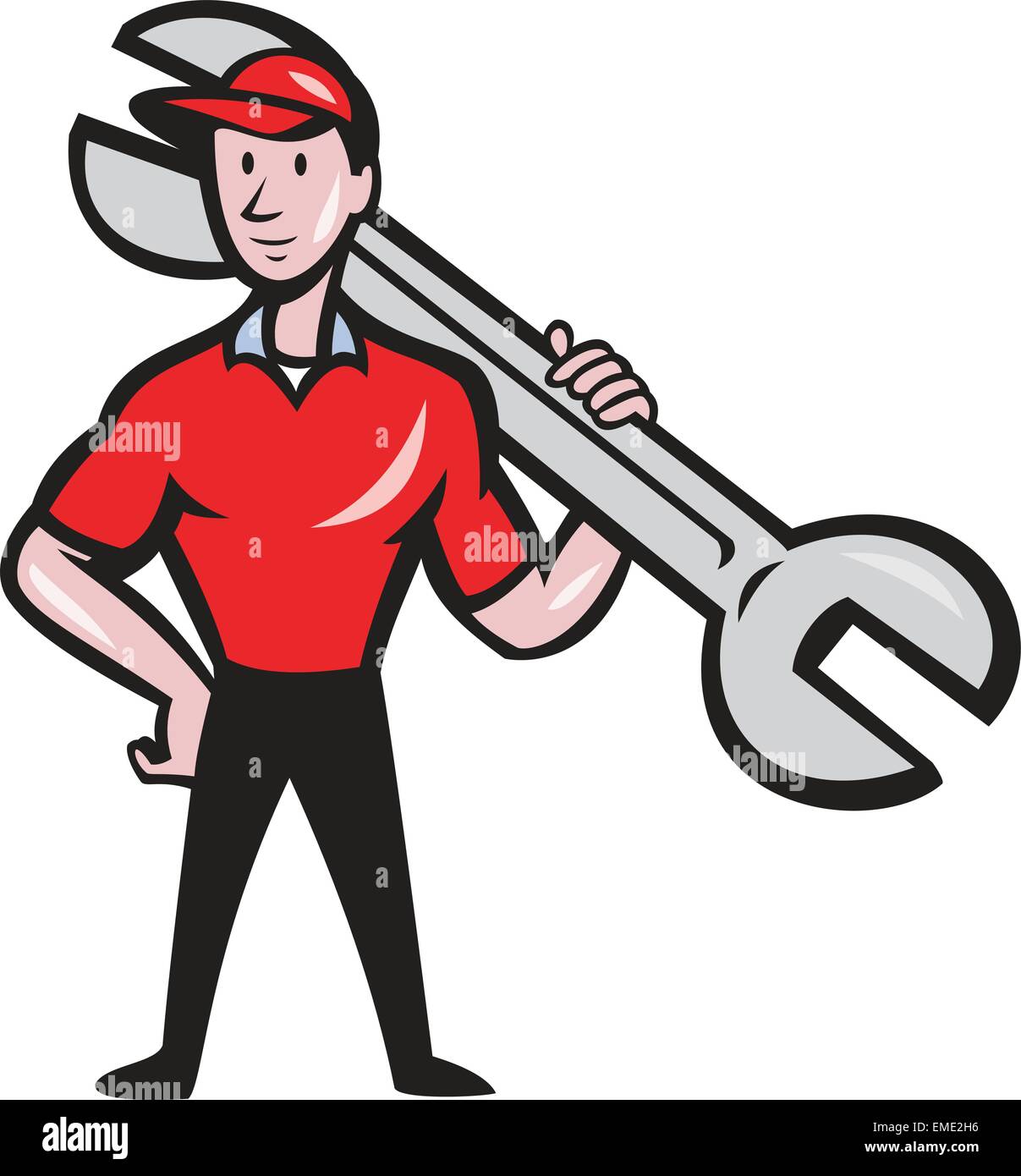 Hold shoulder Stock Vector Images - Alamy