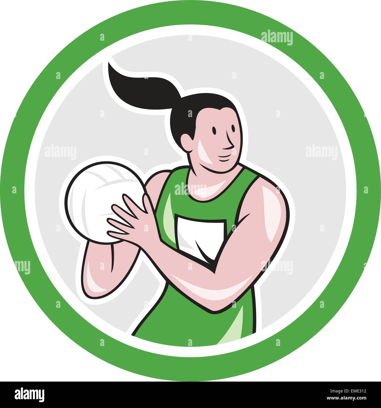 Netball Stock Vector Images - Alamy