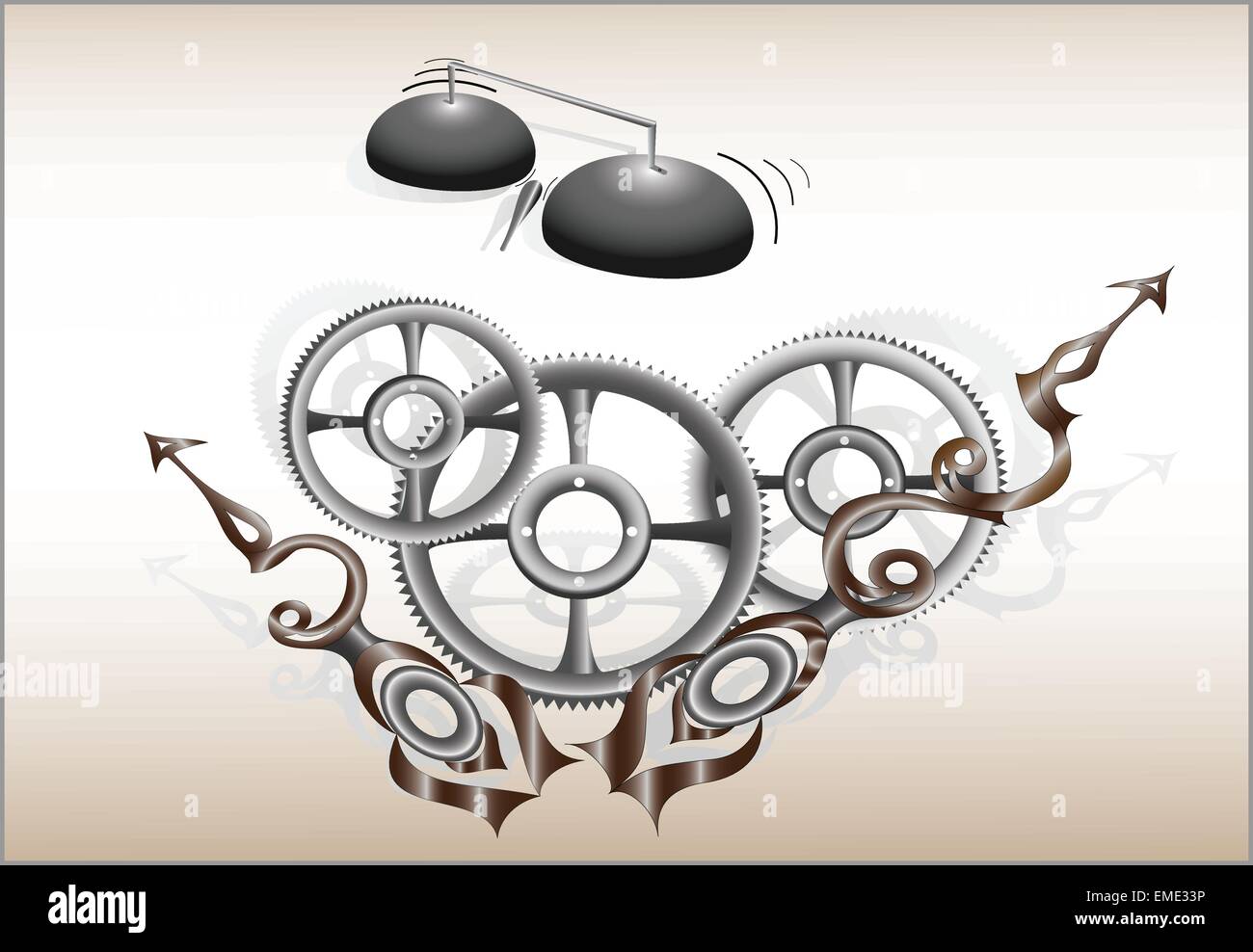 Years go by Stock Vector Images - Alamy