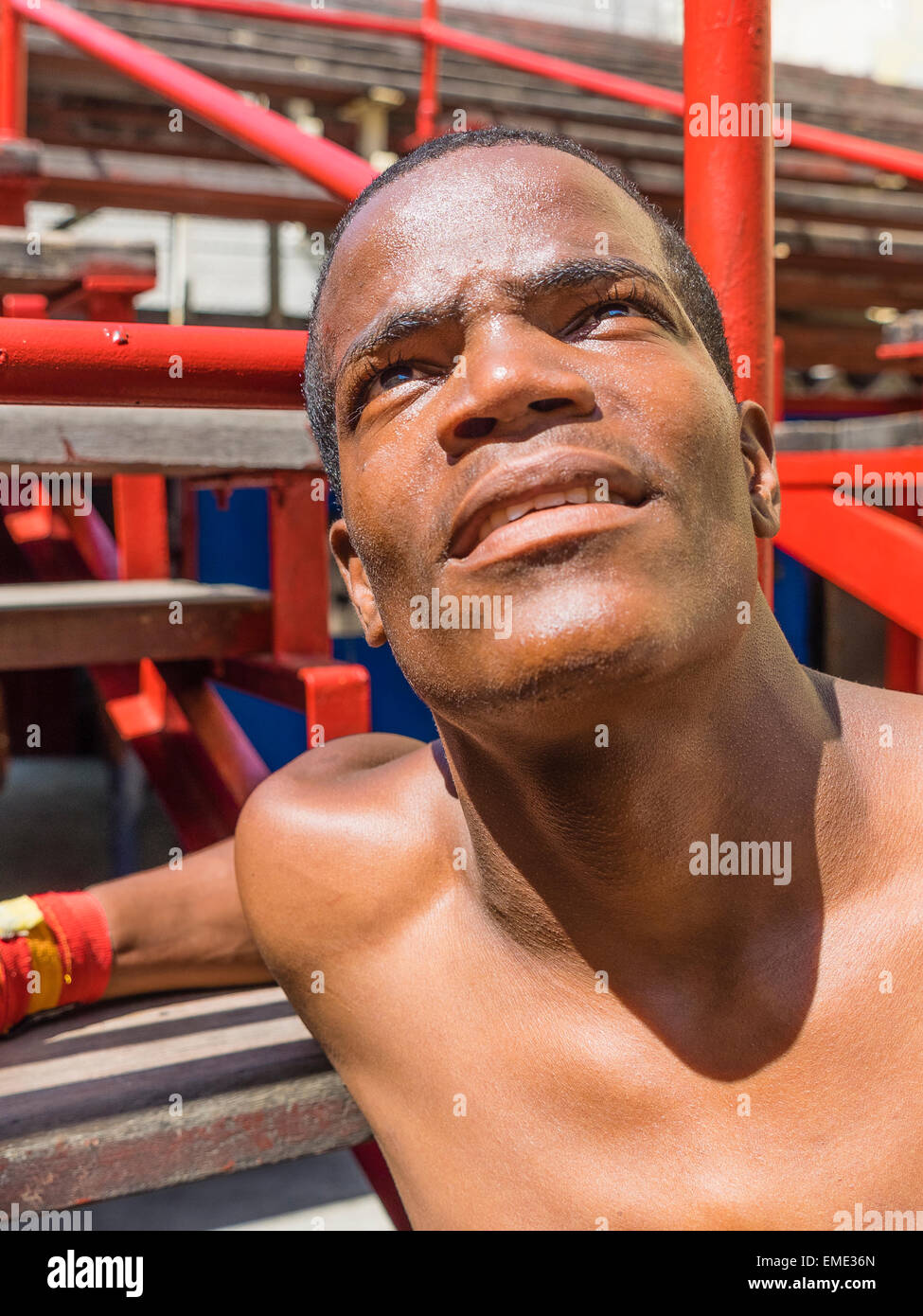 Cuban boxers in training in Havana, Cuba Stock Photo - Alamy