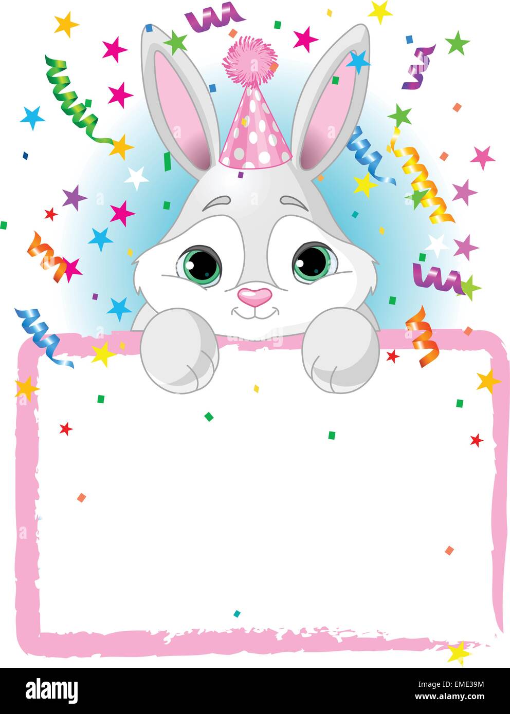 Birthday Bunny Clipart