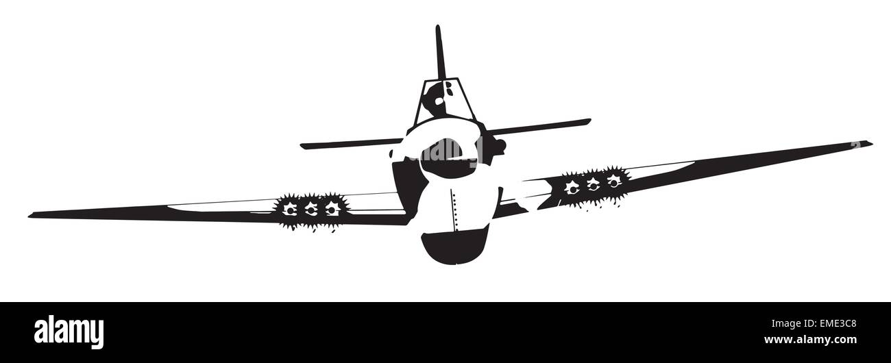 Aircraft firing Black and White Stock Photos & Images - Alamy