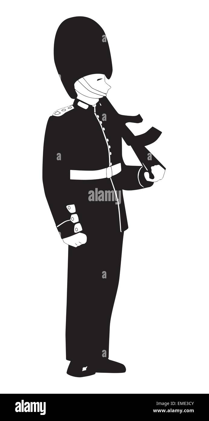 Coldstream guard Stock Vector Images - Alamy