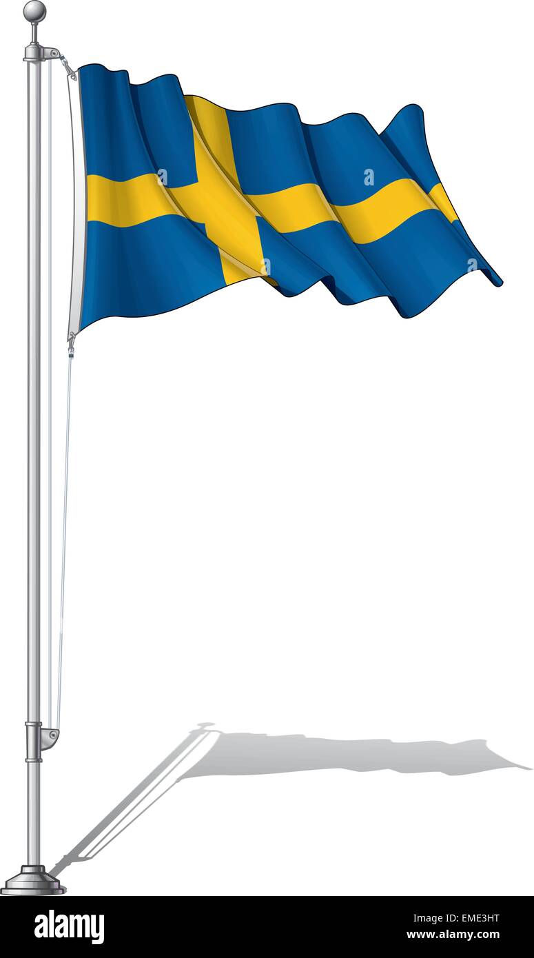 Swedish Flag Illustration High Resolution Stock Photography and Images ...
