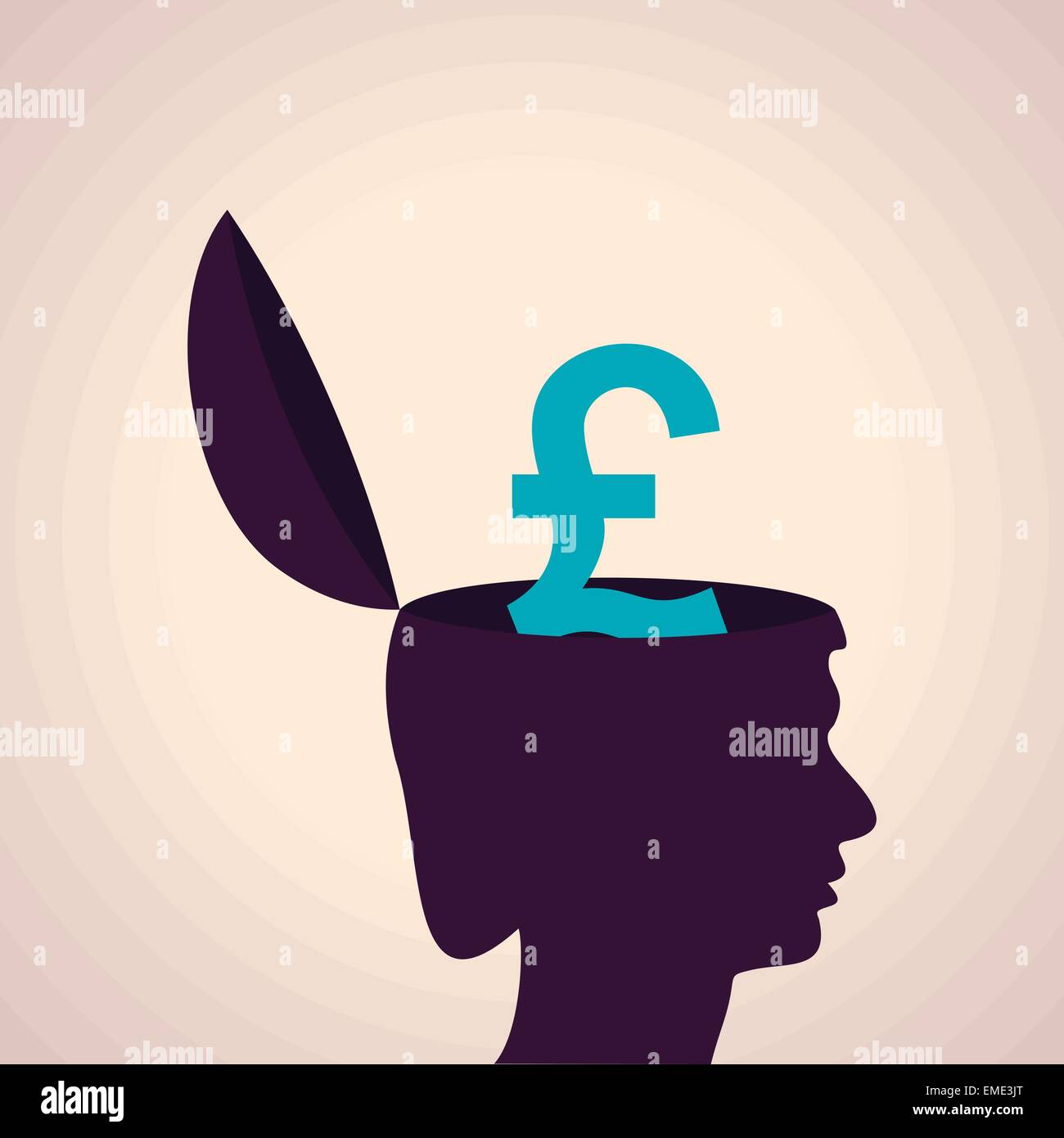 Pound head Stock Vector Images - Alamy