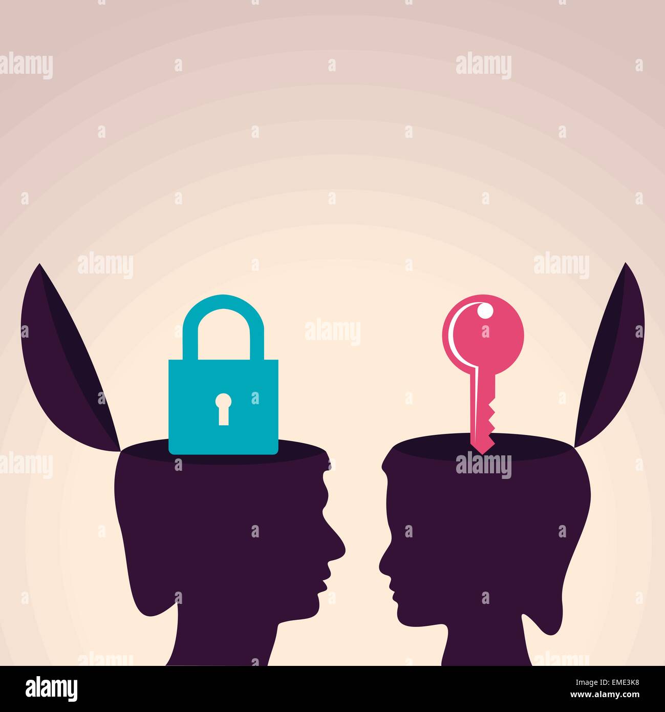 Human relationship concept Stock Vector Images - Alamy