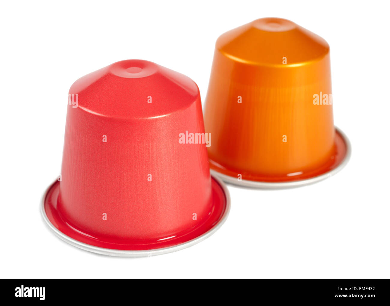 Cup coffee capsules isolated hi-res stock photography and images - Alamy