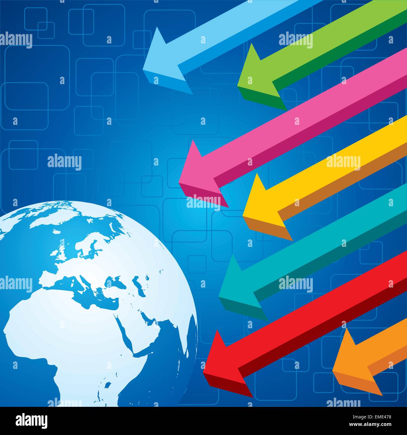 Abstract statistics business concept stock vector Stock Vector Image ...