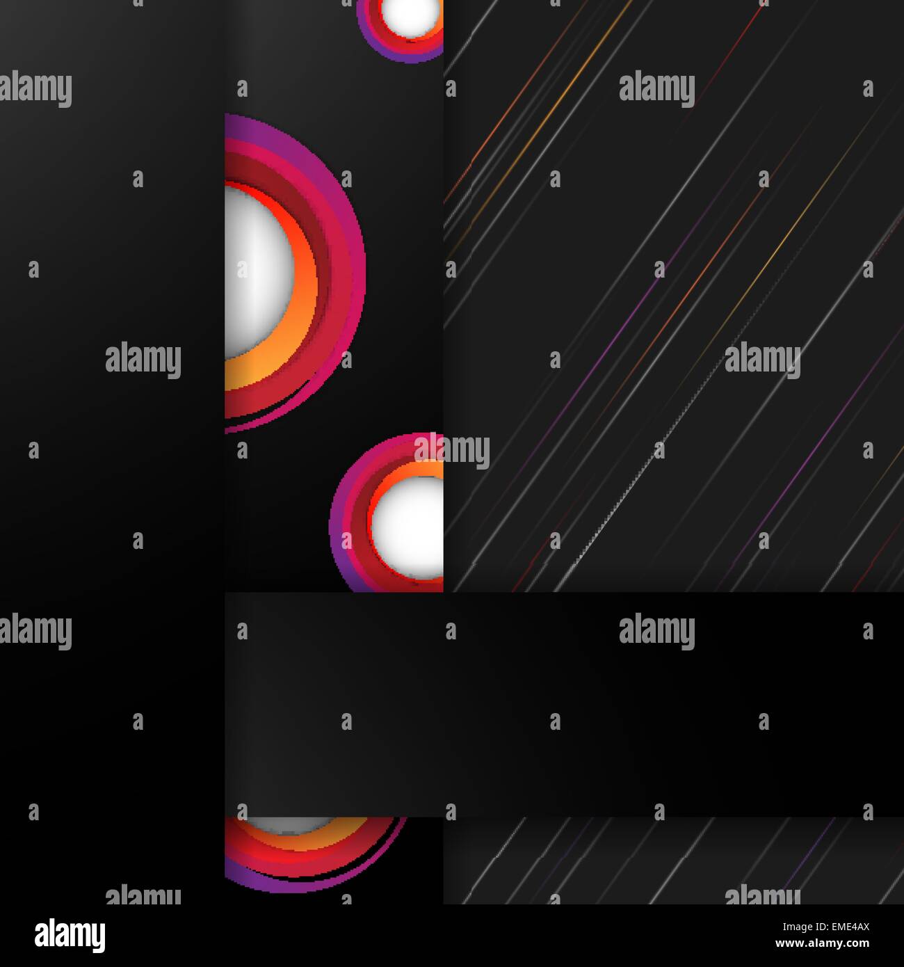 colorful vector template Stock Vector Image & Art - Alamy