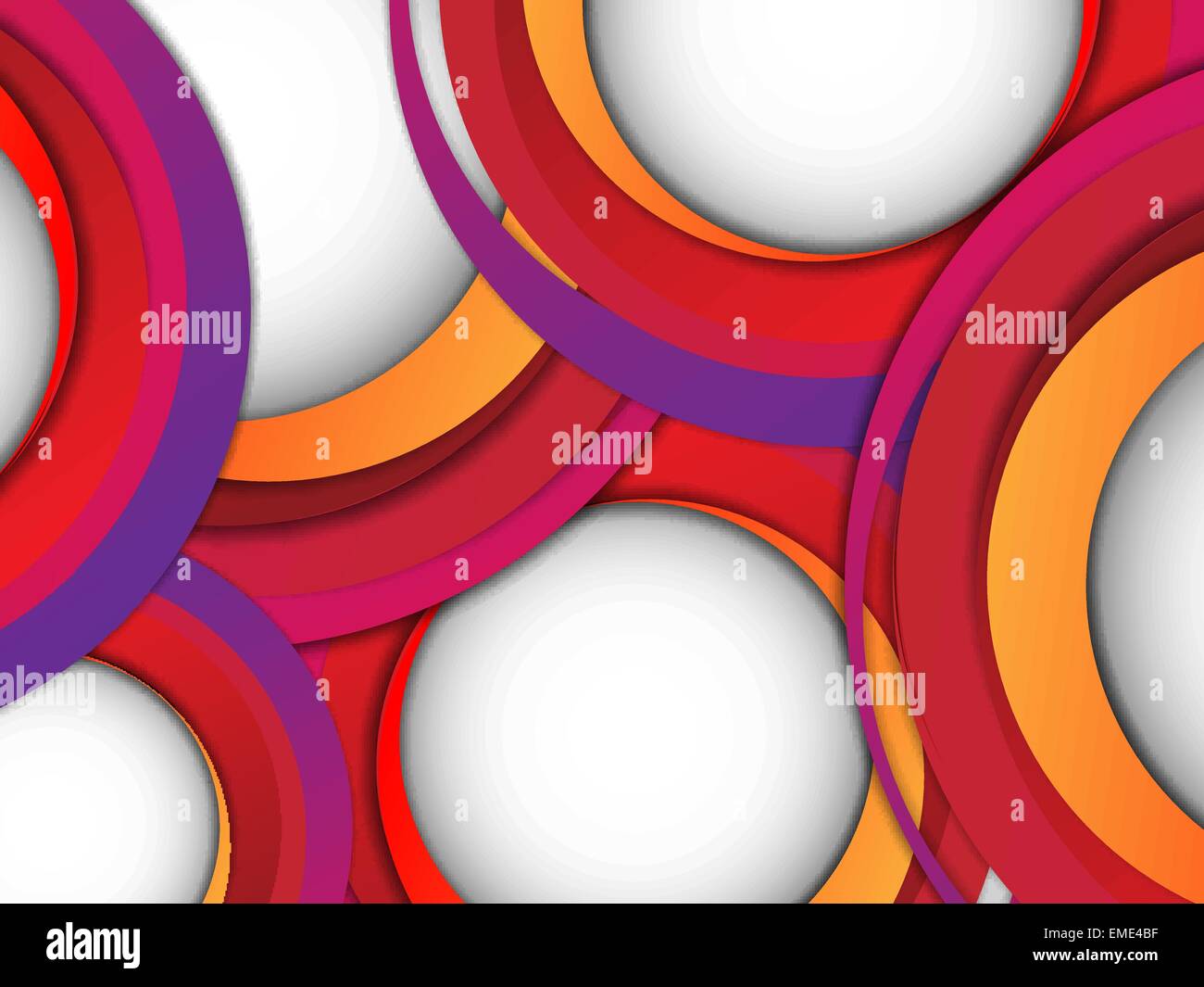 Vector abstract background with colorful layers Stock Vector Image ...