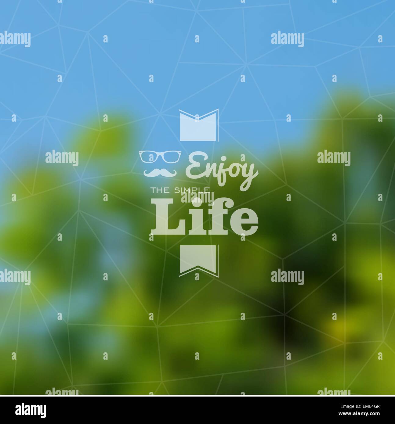 Signs with blurred background Stock Vector Images - Alamy