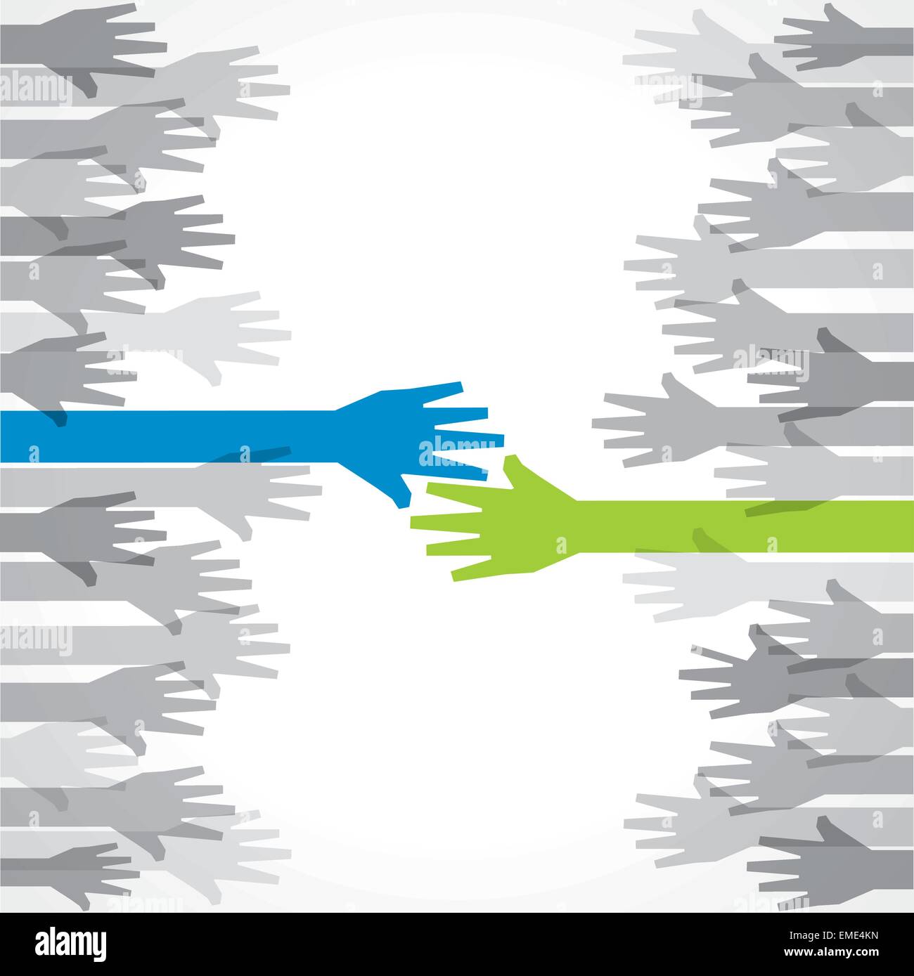 Businessman hand shaking stock vector Stock Vector Image & Art - Alamy
