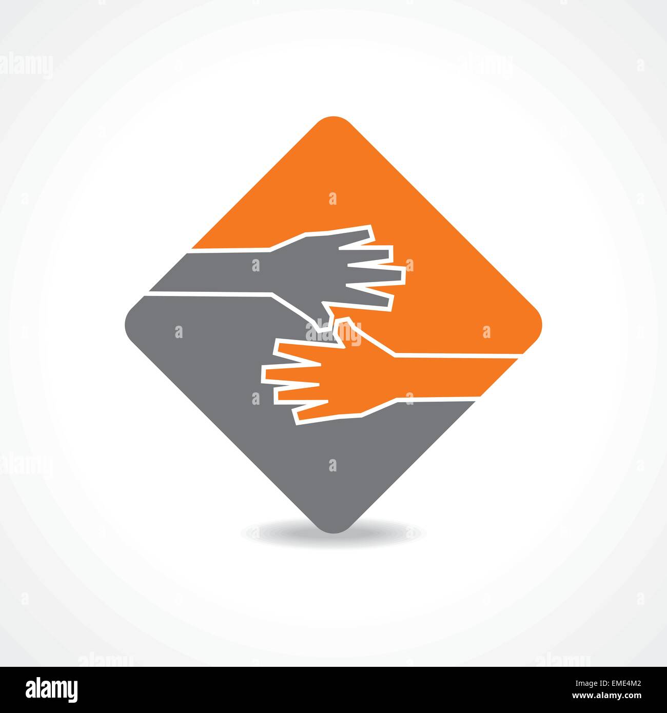 Businessman hand shaking stock vector Stock Vector Image & Art - Alamy