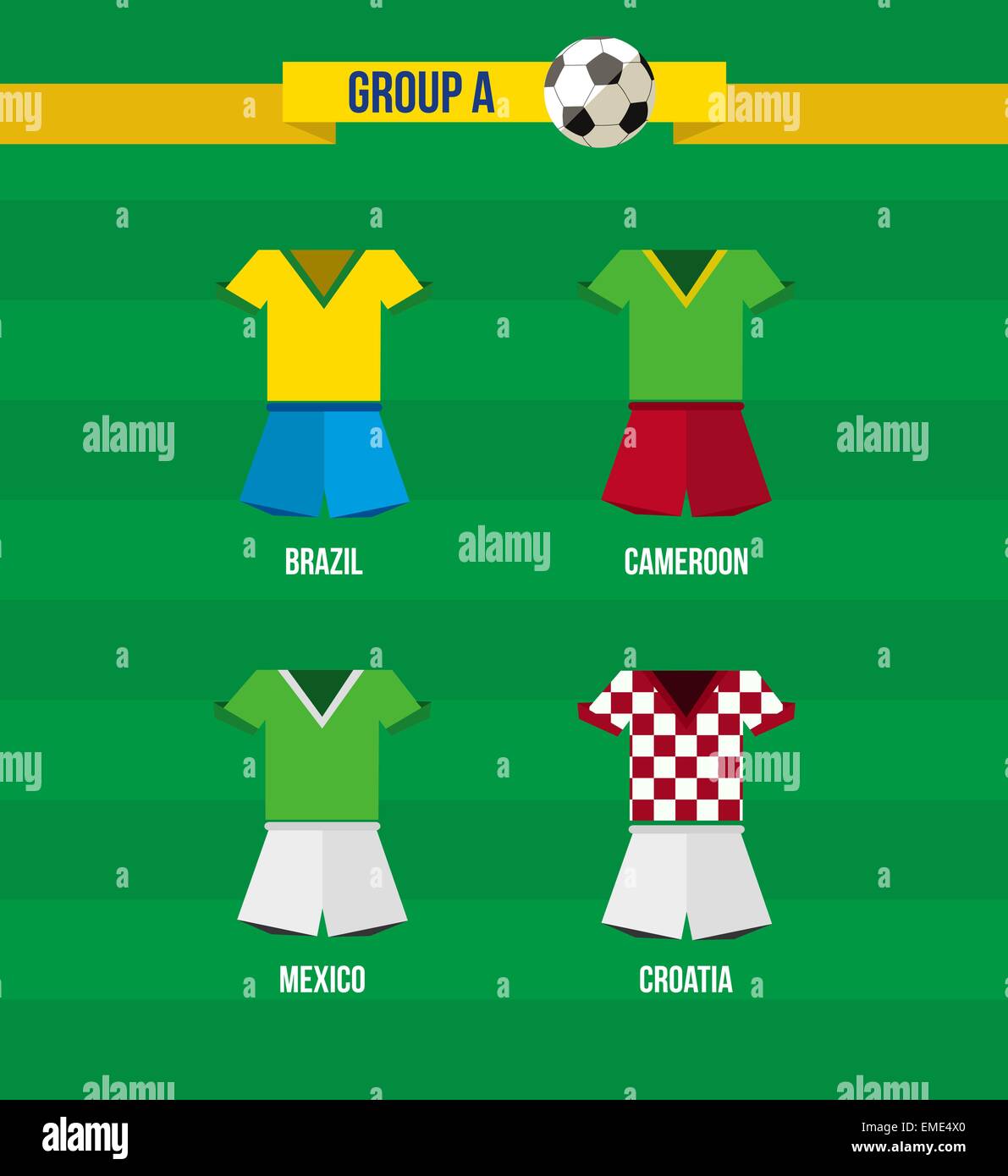 Brazil cameroon 2014 world cup hi-res stock photography and images - Alamy