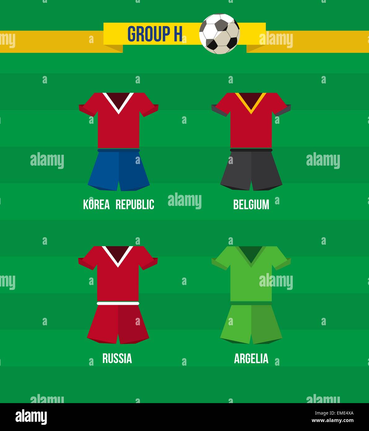 Brazil national team Stock Vector Images - Alamy