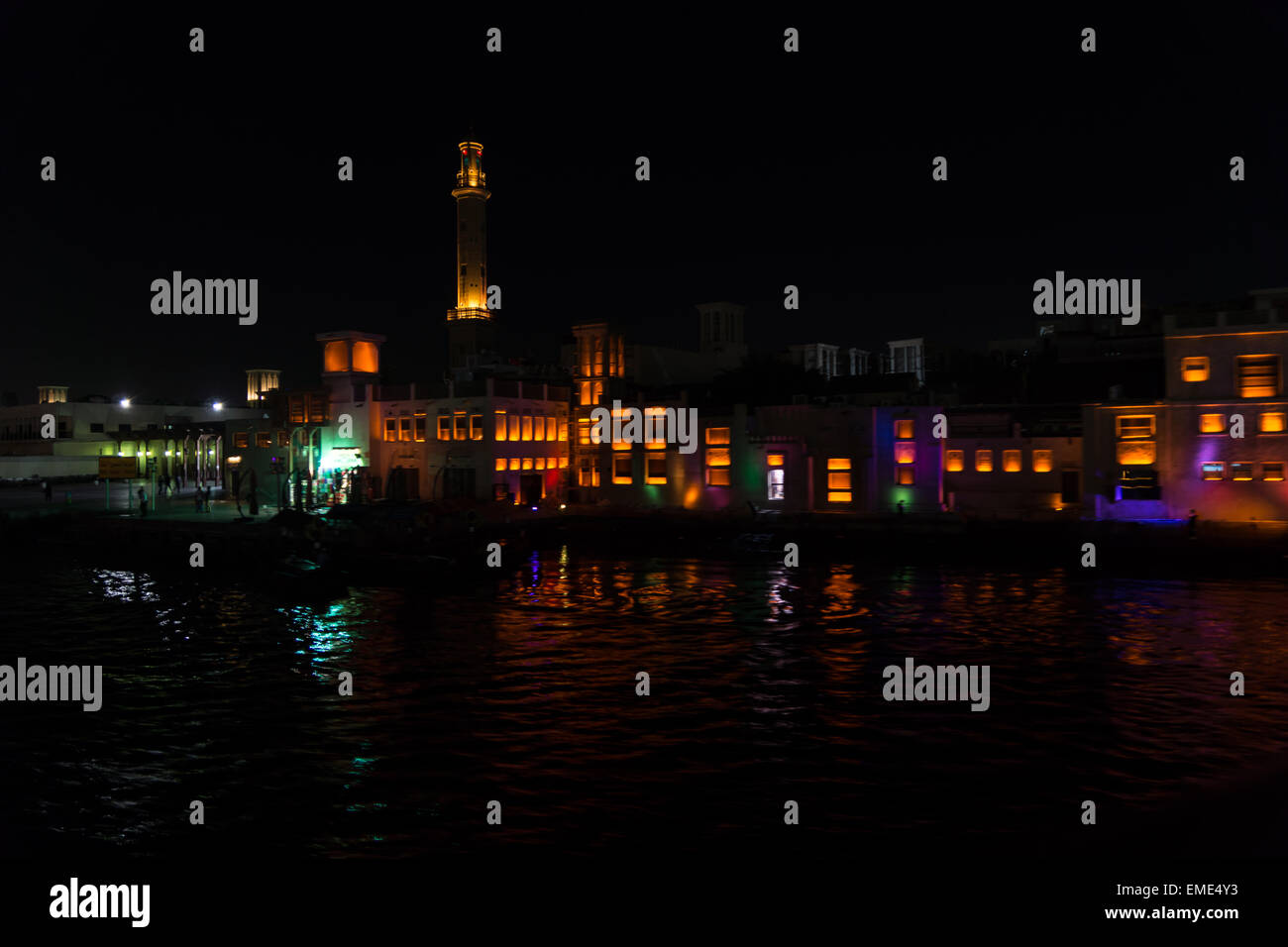 Dubai creek boat tour hi-res stock photography and images - Alamy