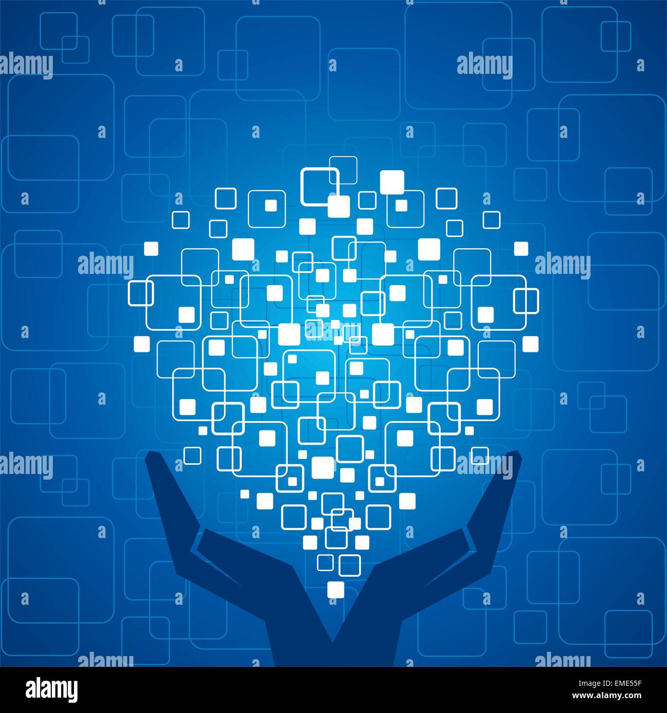 Tablet input interface Stock Vector Images - Alamy