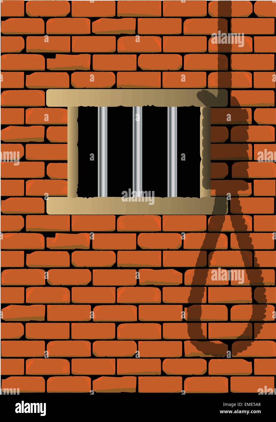 Rope execution Stock Vector Images - Alamy