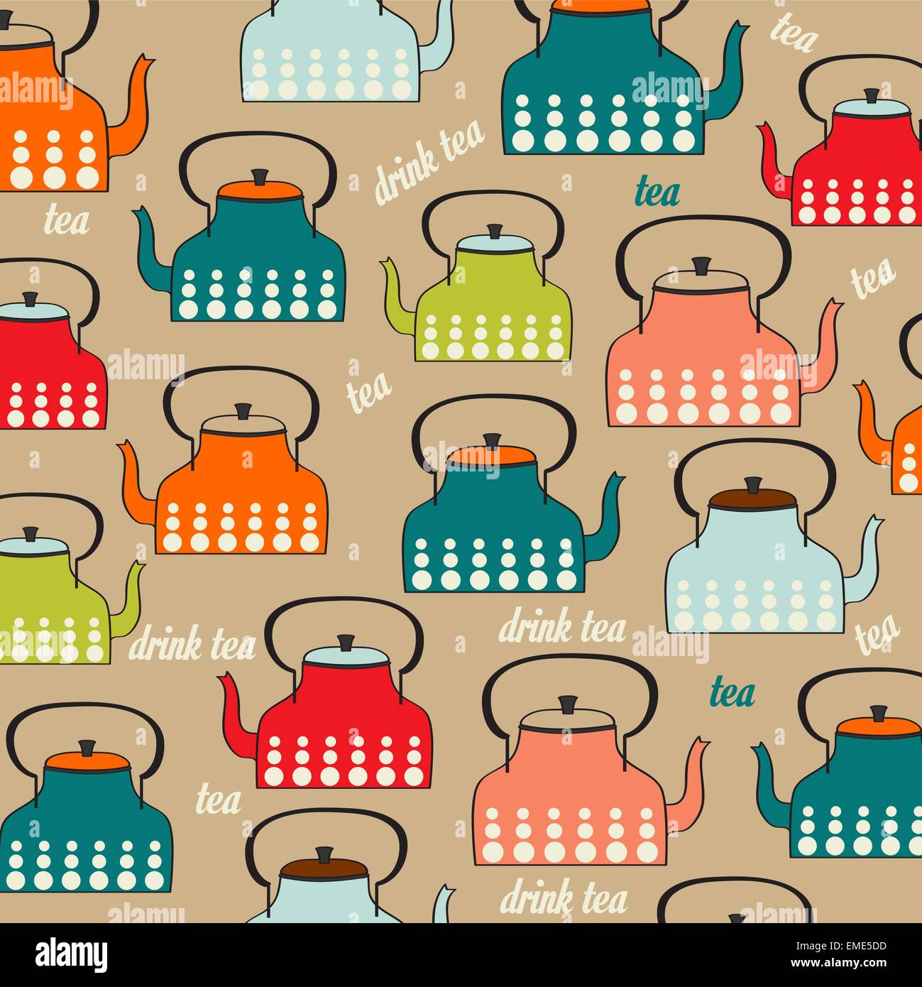 Vintage porcelain pattern print Stock Vector Images - Alamy