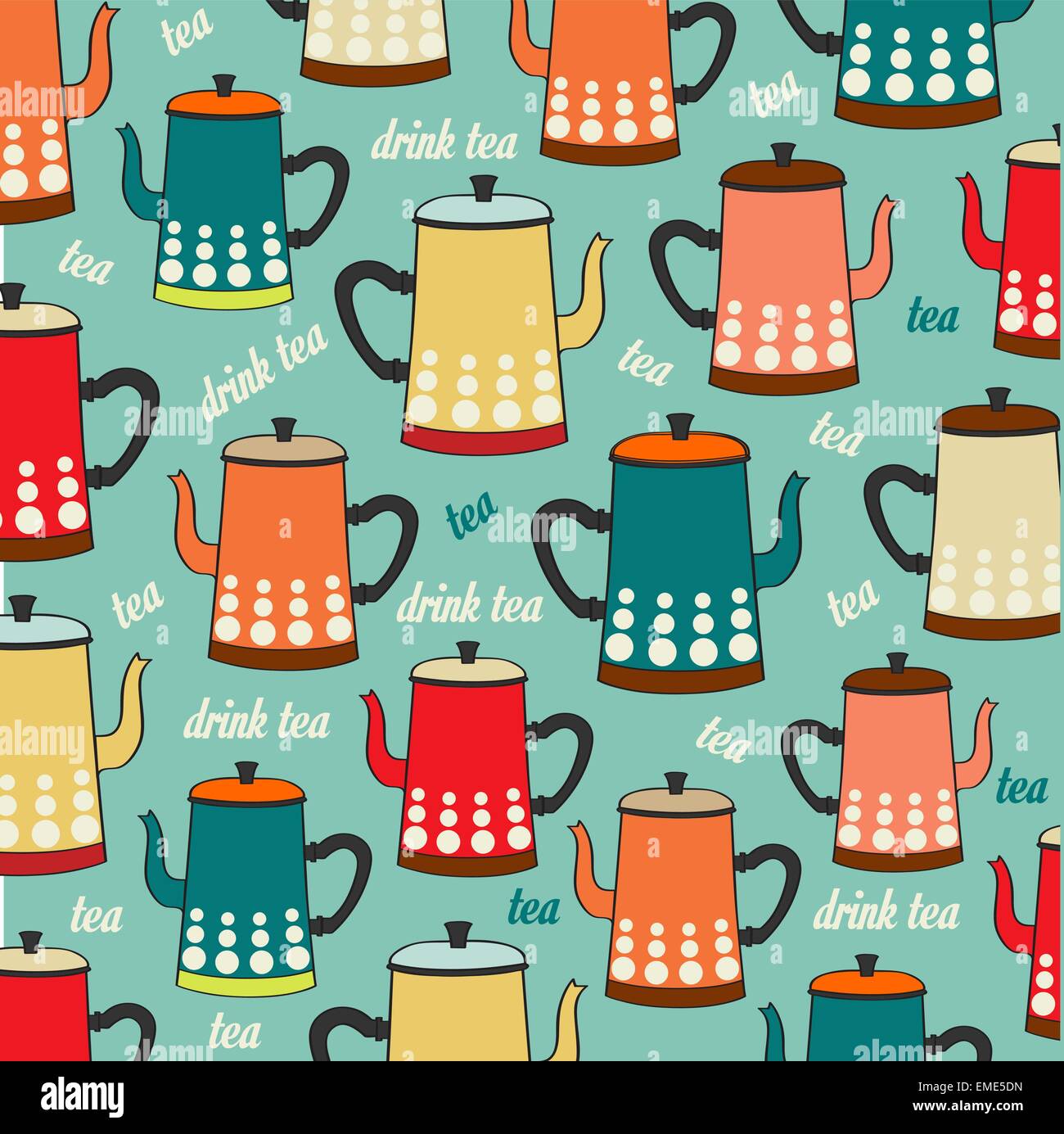 Vintage porcelain pattern print Stock Vector Images - Alamy