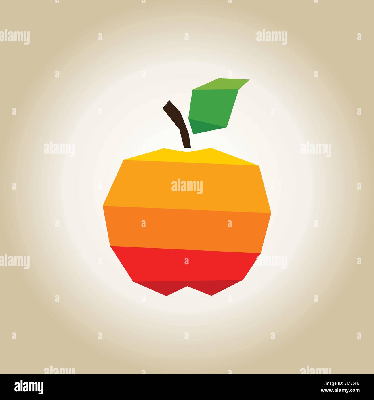 Apple stem Stock Vector Images - Alamy