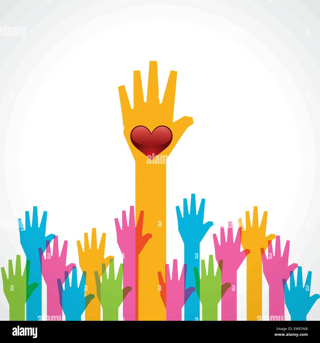 Helping Hands With Heart Images